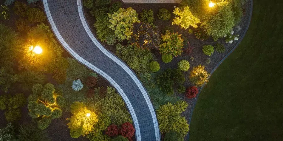 Katy's Pathway Lighting Installation | Murf Turf Sprinkler